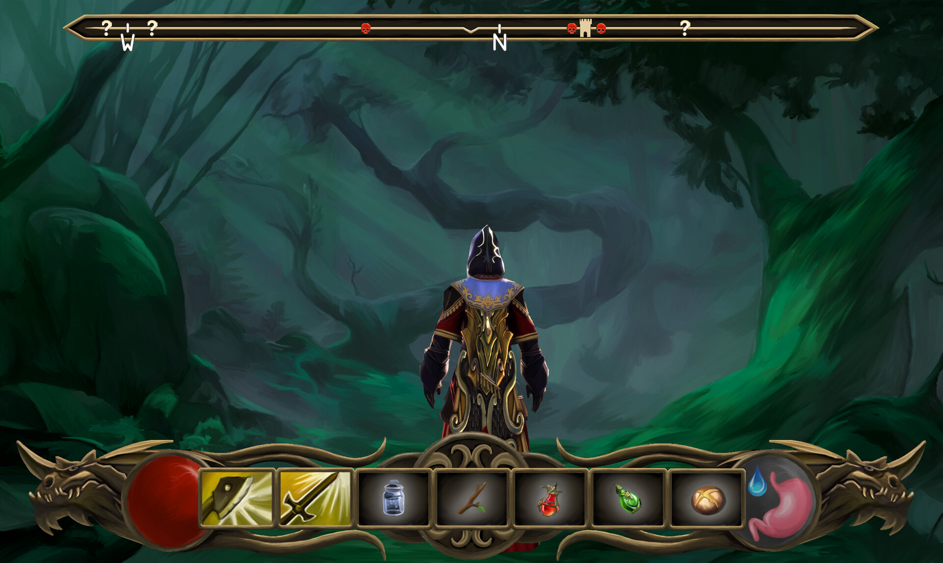 ArtStation - UI - Survival Game