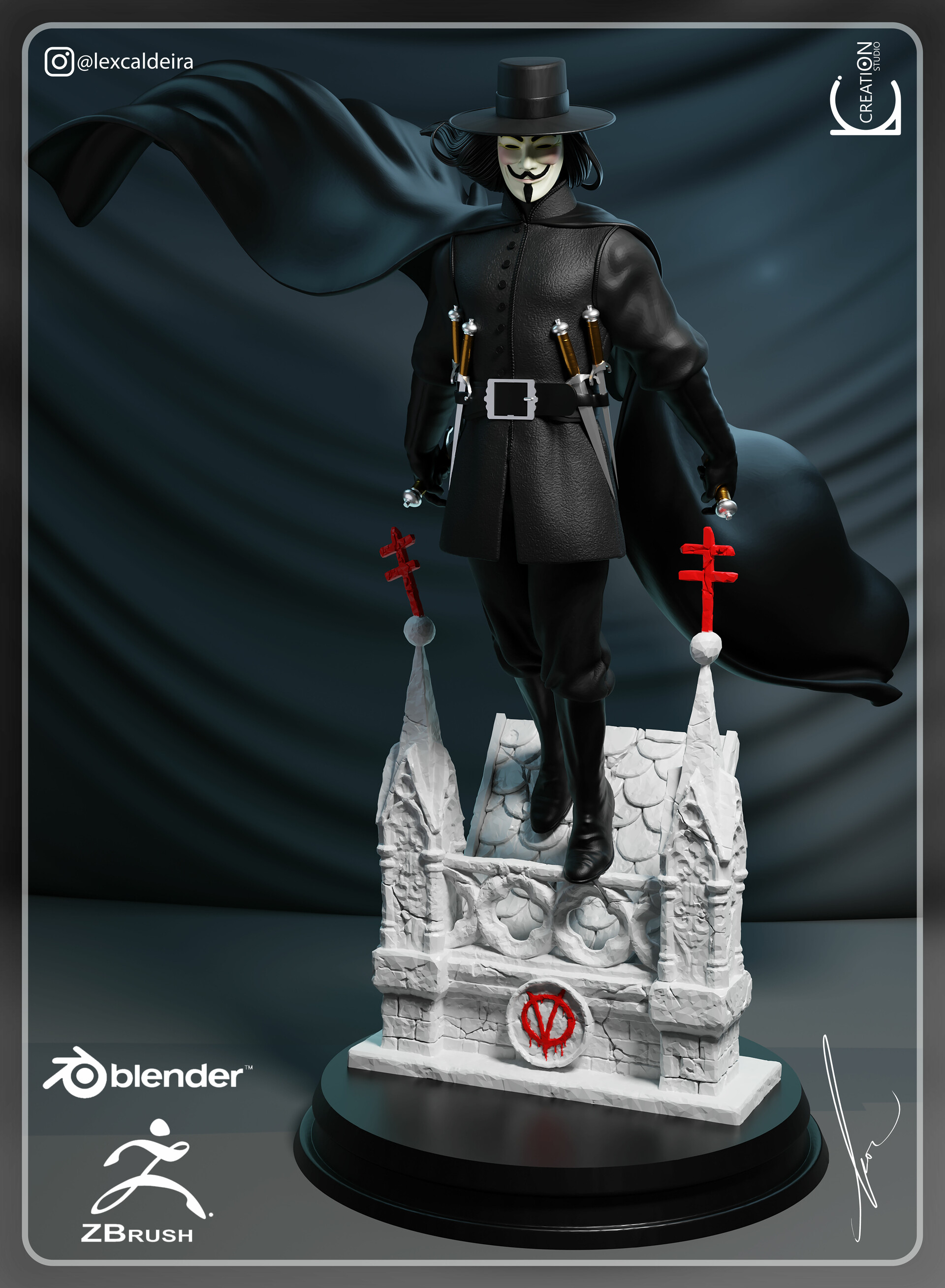 ArtStation - V For Vendetta