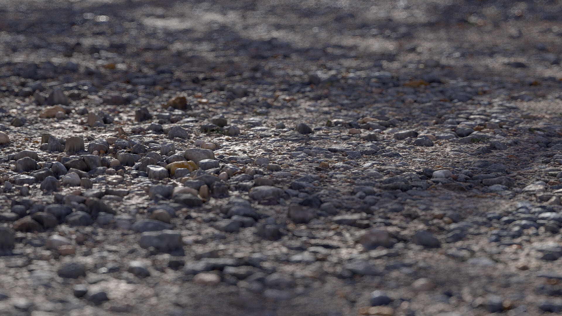 3D Scanned Textures - Stone Debris Ground Material | Photoscanned