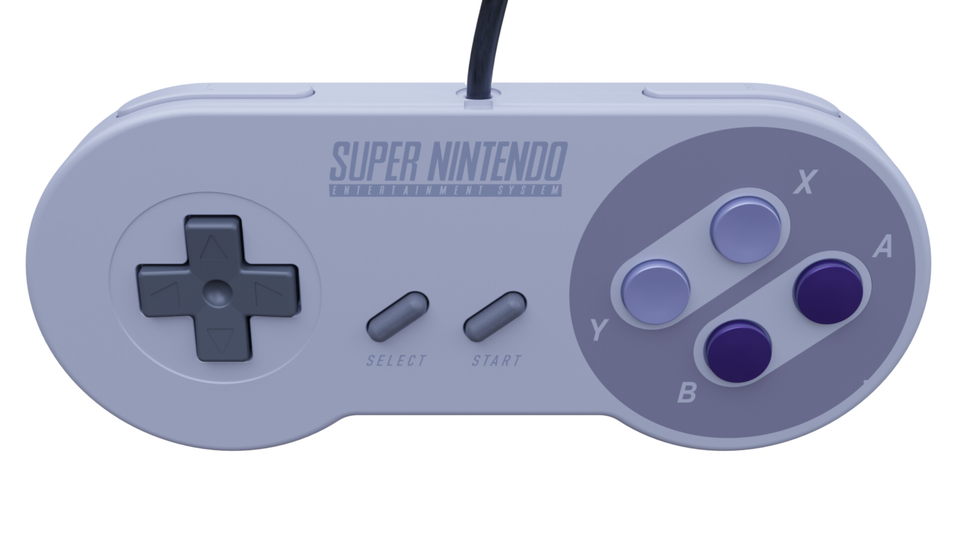 ArtStation - Super Nintendo Controller SNES