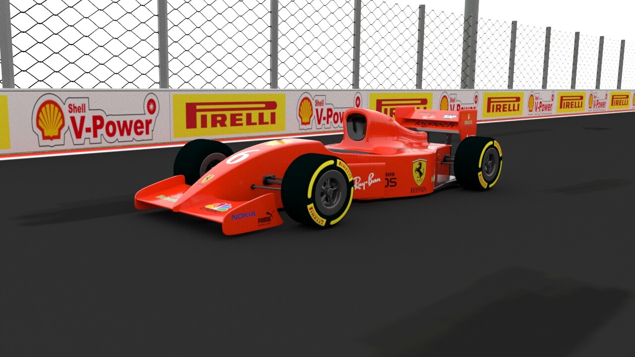 ArtStation - f1 formula 1 3d animation