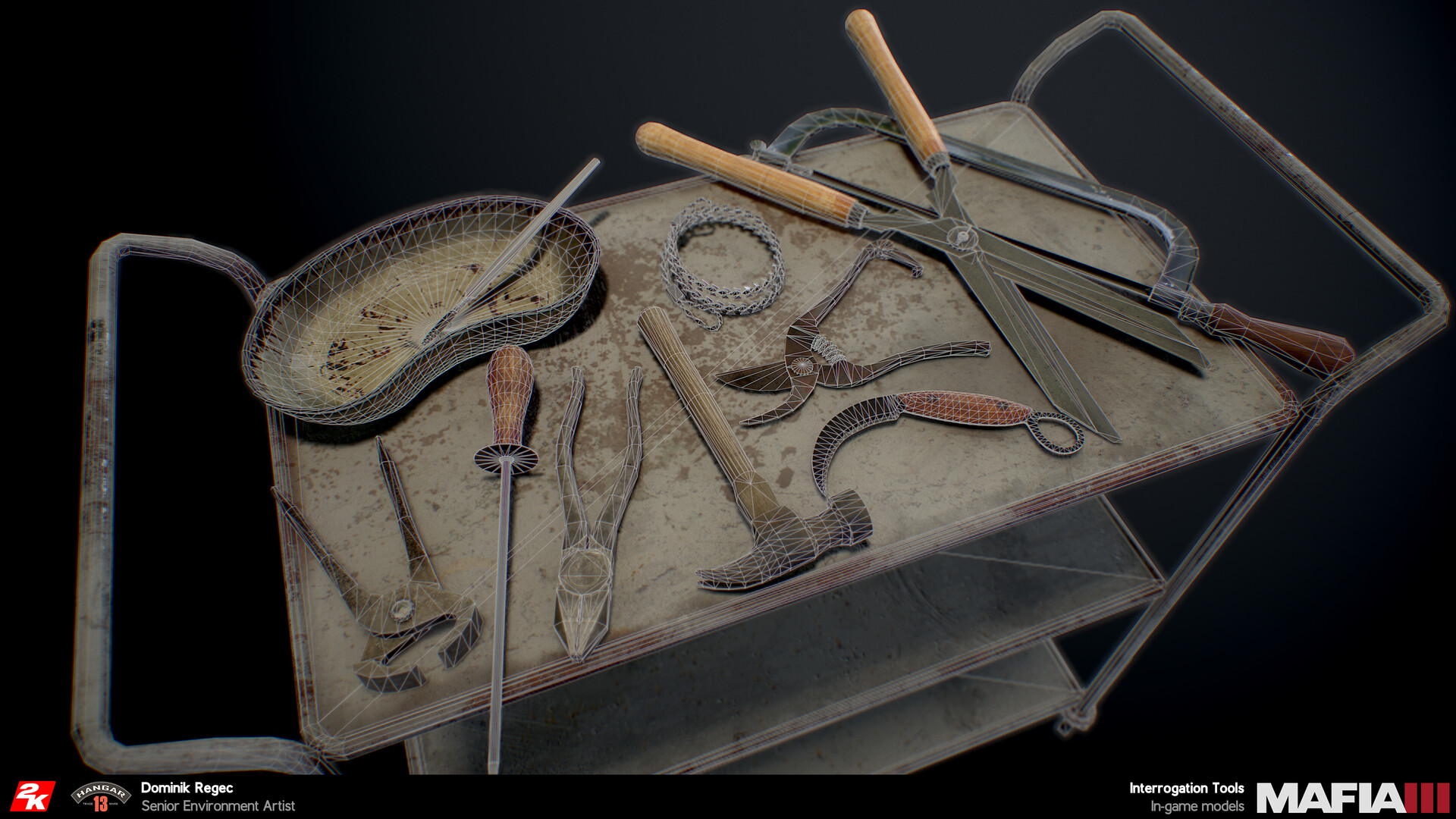 Dominik Regec - MAFIA III Props - Interrogation Tools
