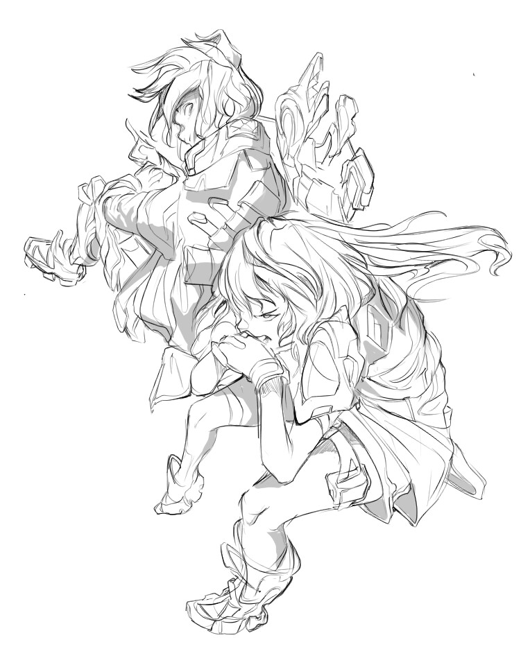 ArtStation - CyberPunk Twins