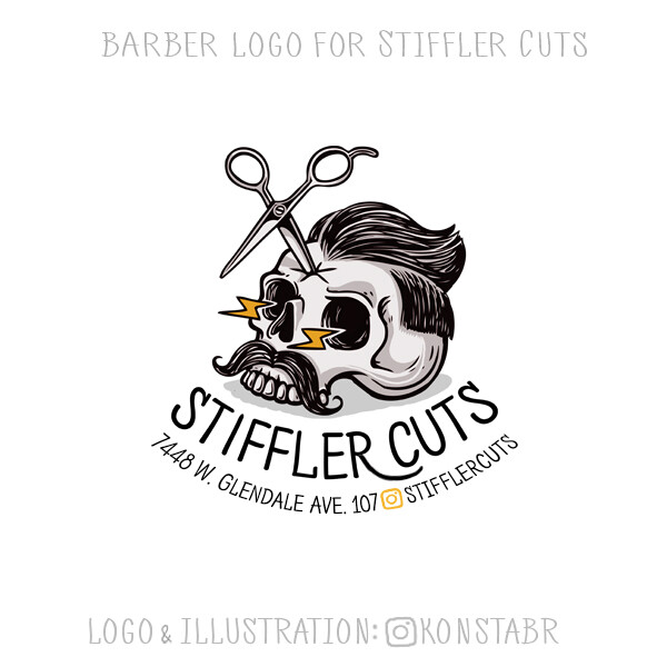 ArtStation - "Stiffler Cuts" logo