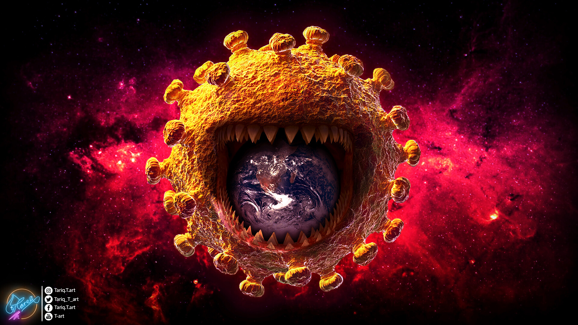 ArtStation - Monster Corona