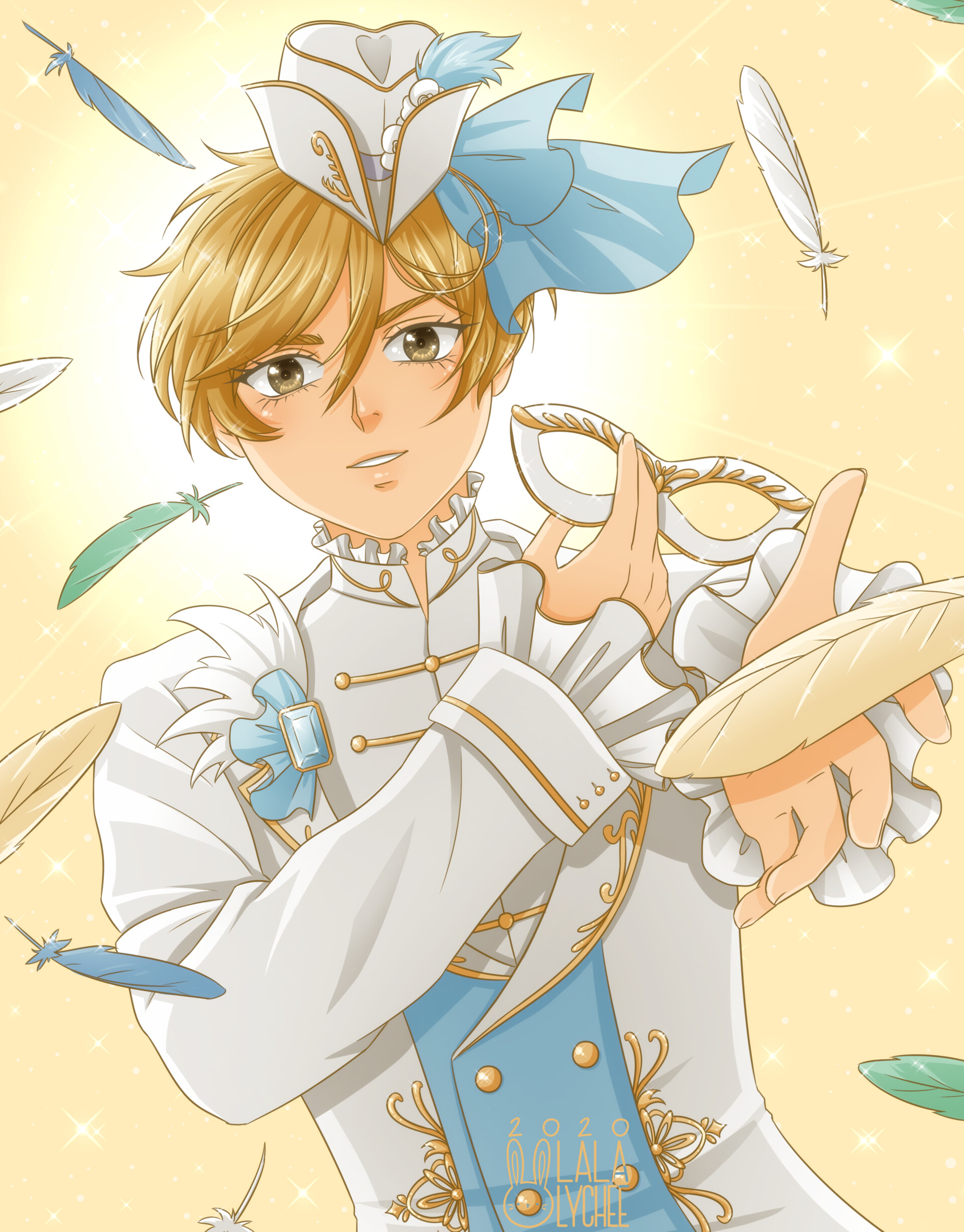 ArtStation - enstars commission