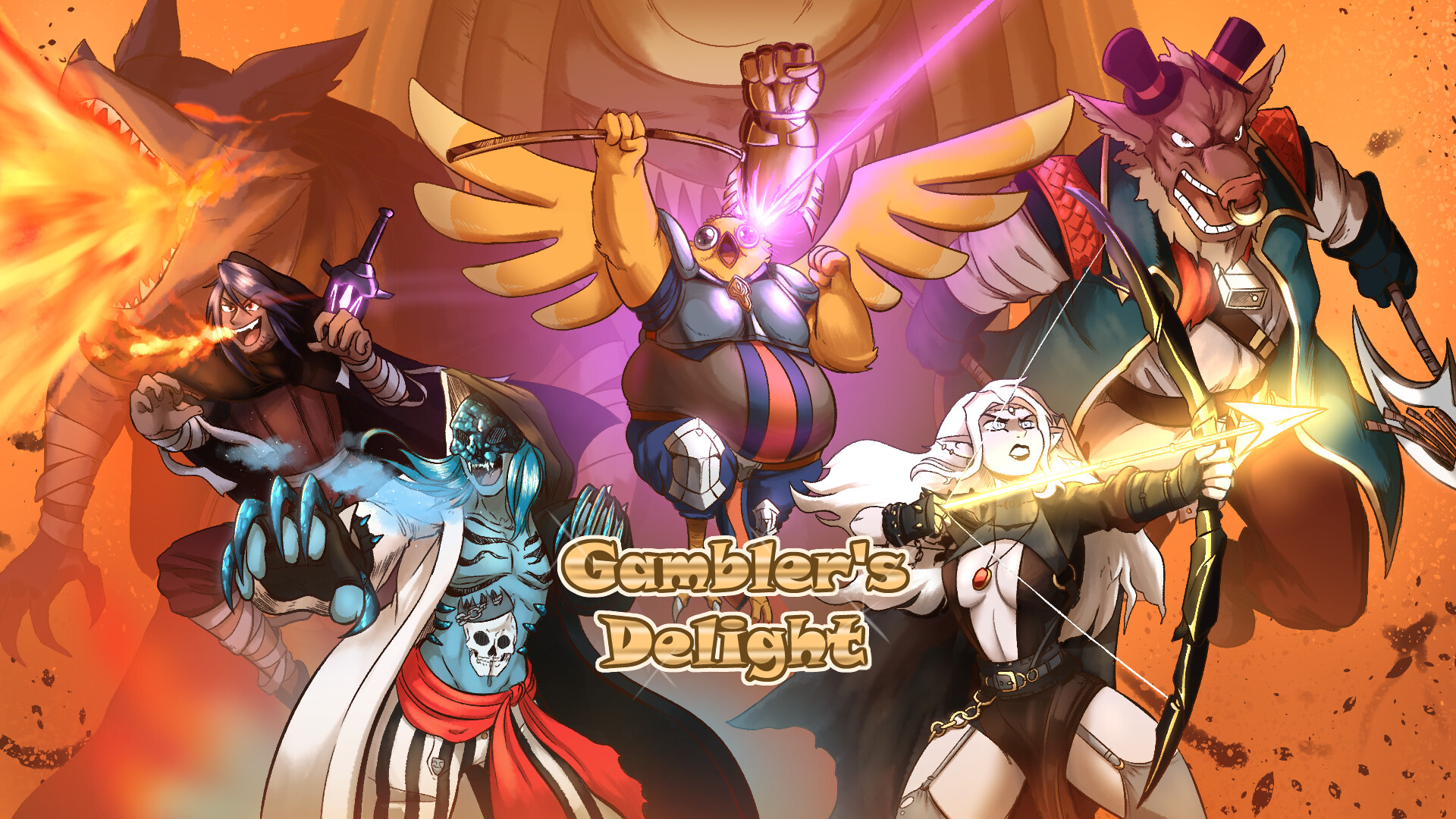 ArtStation - Gambler's Delight DnD Ensemble