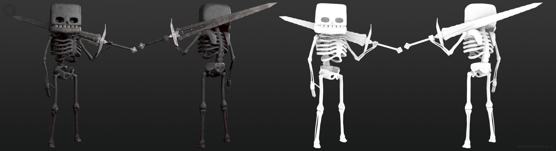Minecraft Skeleton Real Life