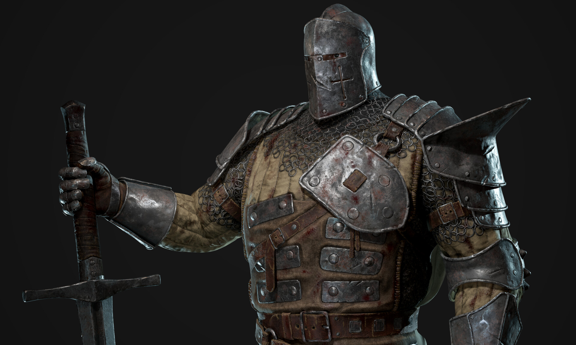 Dmitriy Hrytsaiuk - For Honor - The Warden