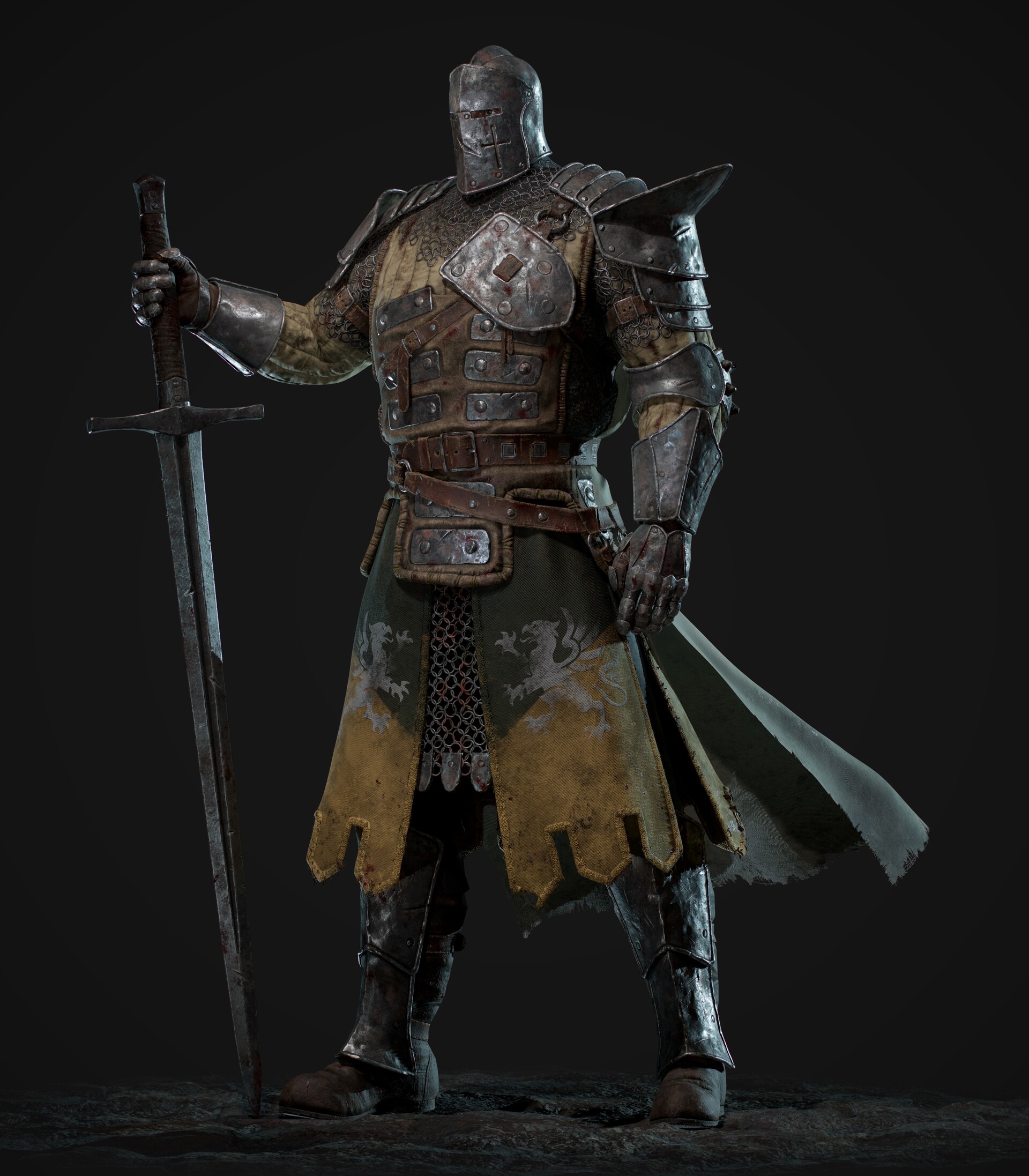 Dmitriy Hrytsaiuk - For Honor - The Warden