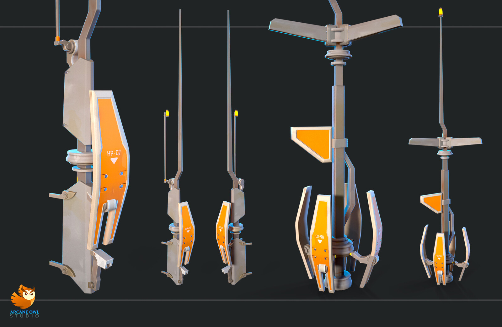 Arcane Owl Studio - Overwatch FanArt Props - Electronics