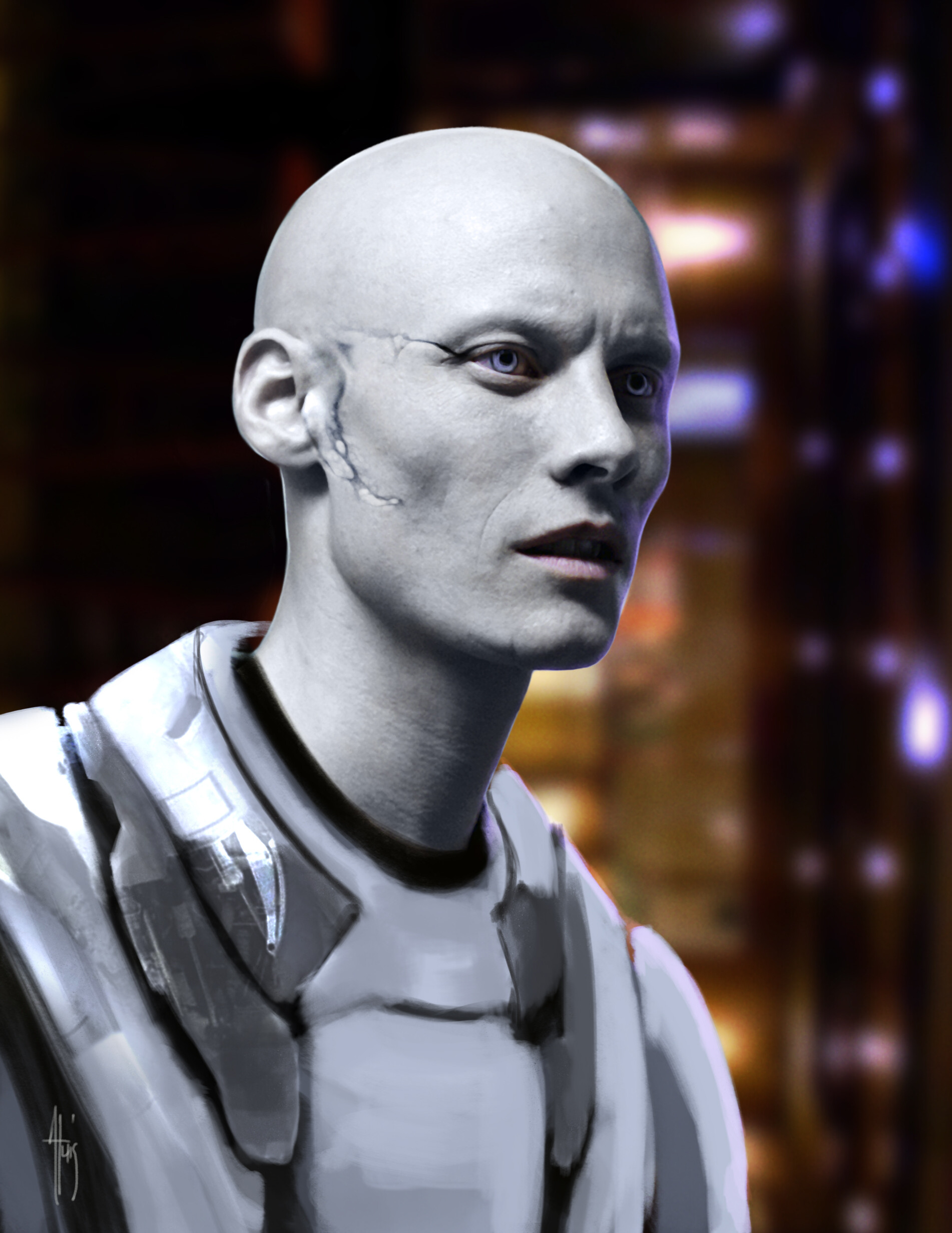 ArtStation - ALAN GREY-COSMIC COWBOY