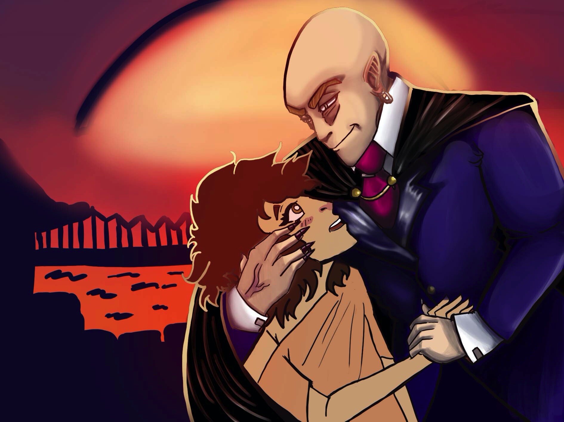 ArtStation - Vampire Romance 80% Complete