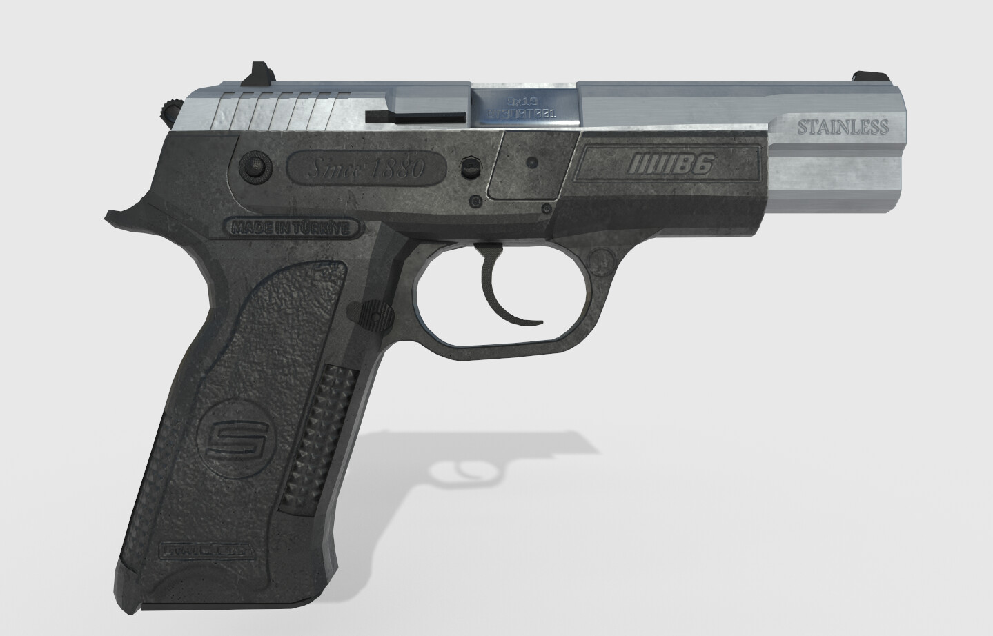 ArtStation - B6 Colour 002 Low Poly