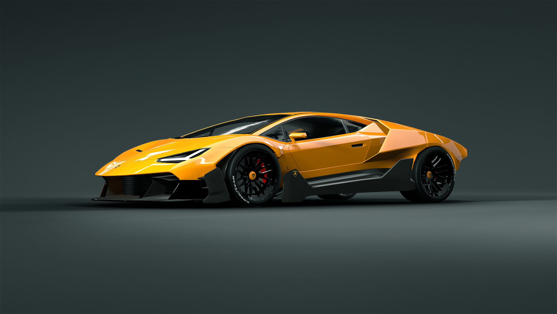 ArtStation - Pimped out lambo