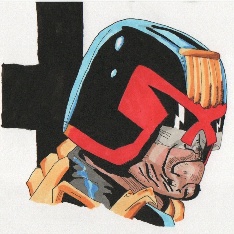 ArtStation - Judge Dredd