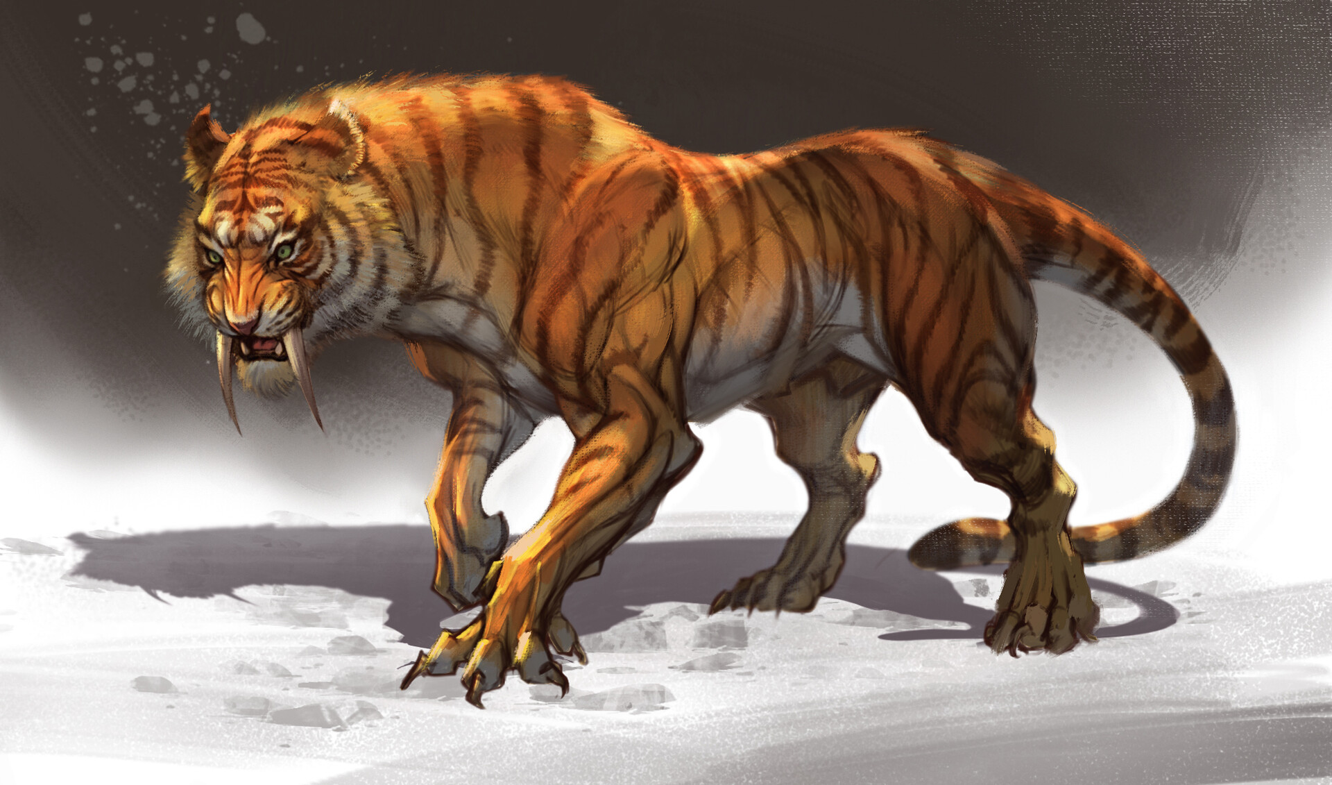 ArtStation - Tiger design
