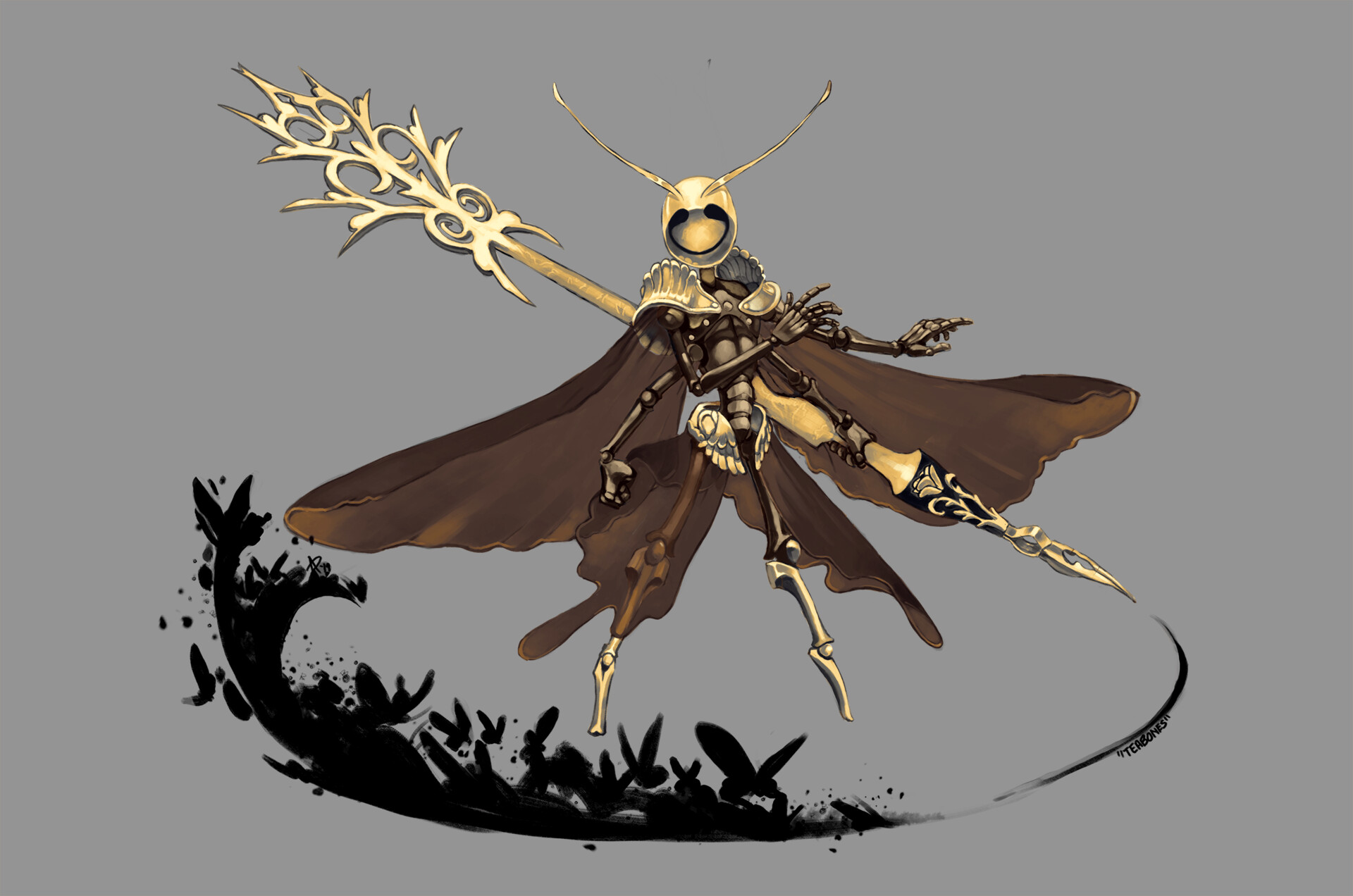 ArtStation - Ichor, Fountain, Butterfly