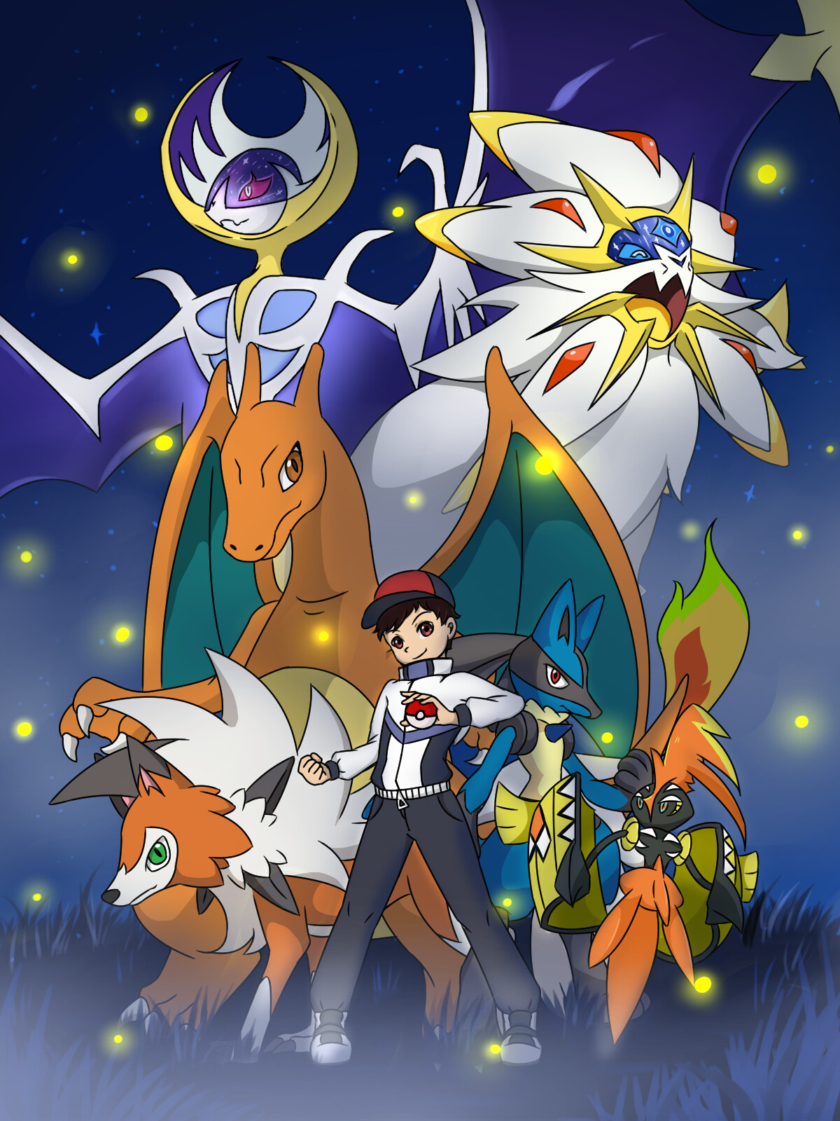 ArtStation - Pokemon Trainer: 01