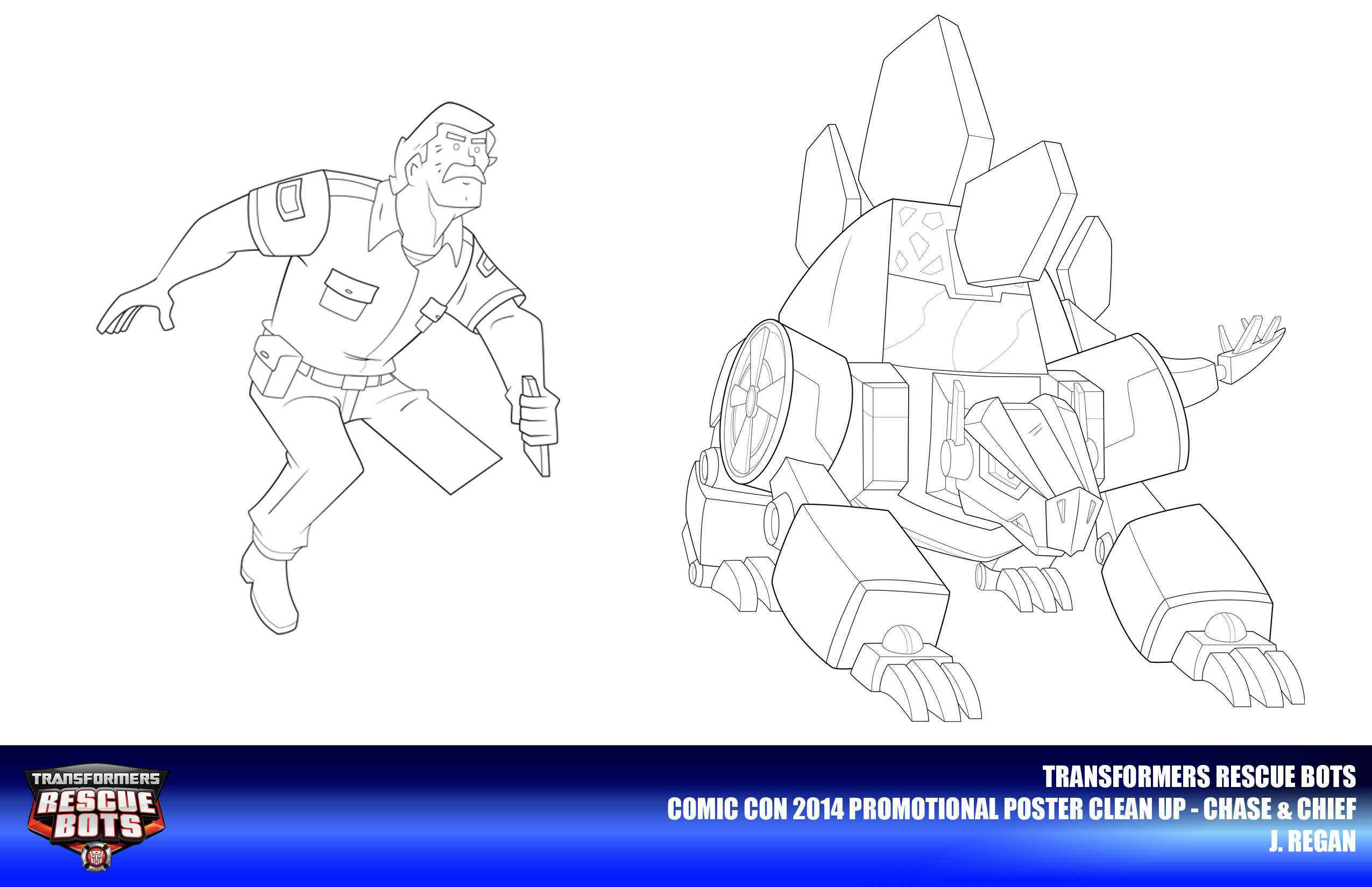 chase rescue bot coloring pages