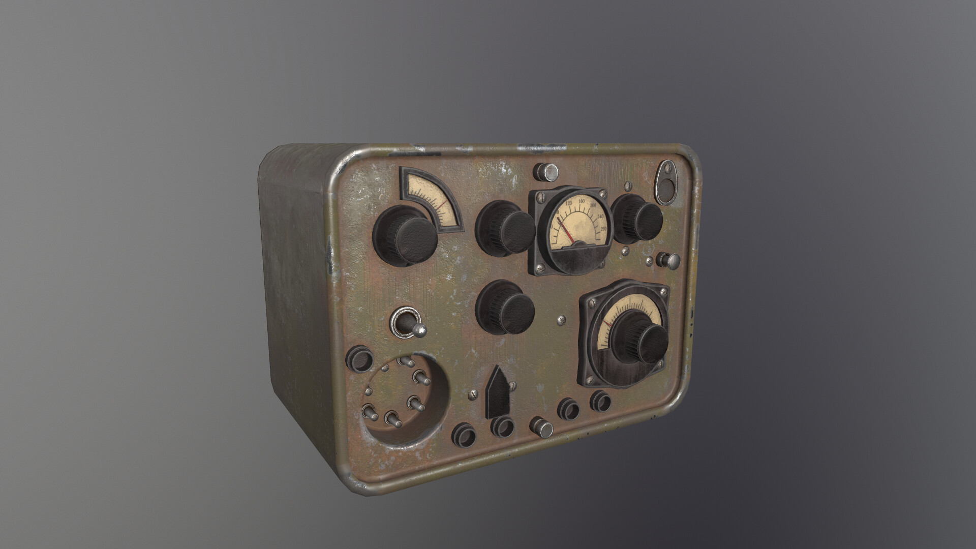 ArtStation - Soviet radio station "Sever"