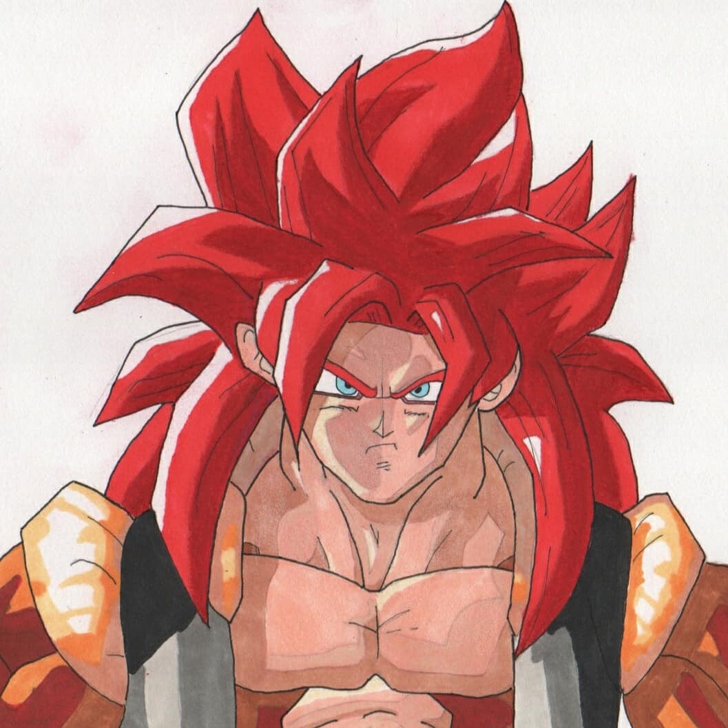 ArtStation - Super Saiyan 4 Gogeta