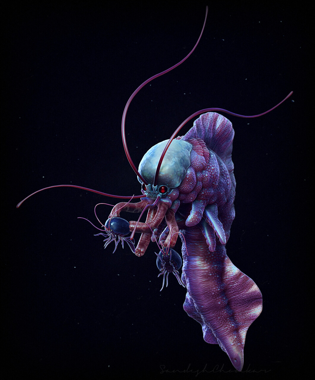 ArtStation - Aquatic creature 2