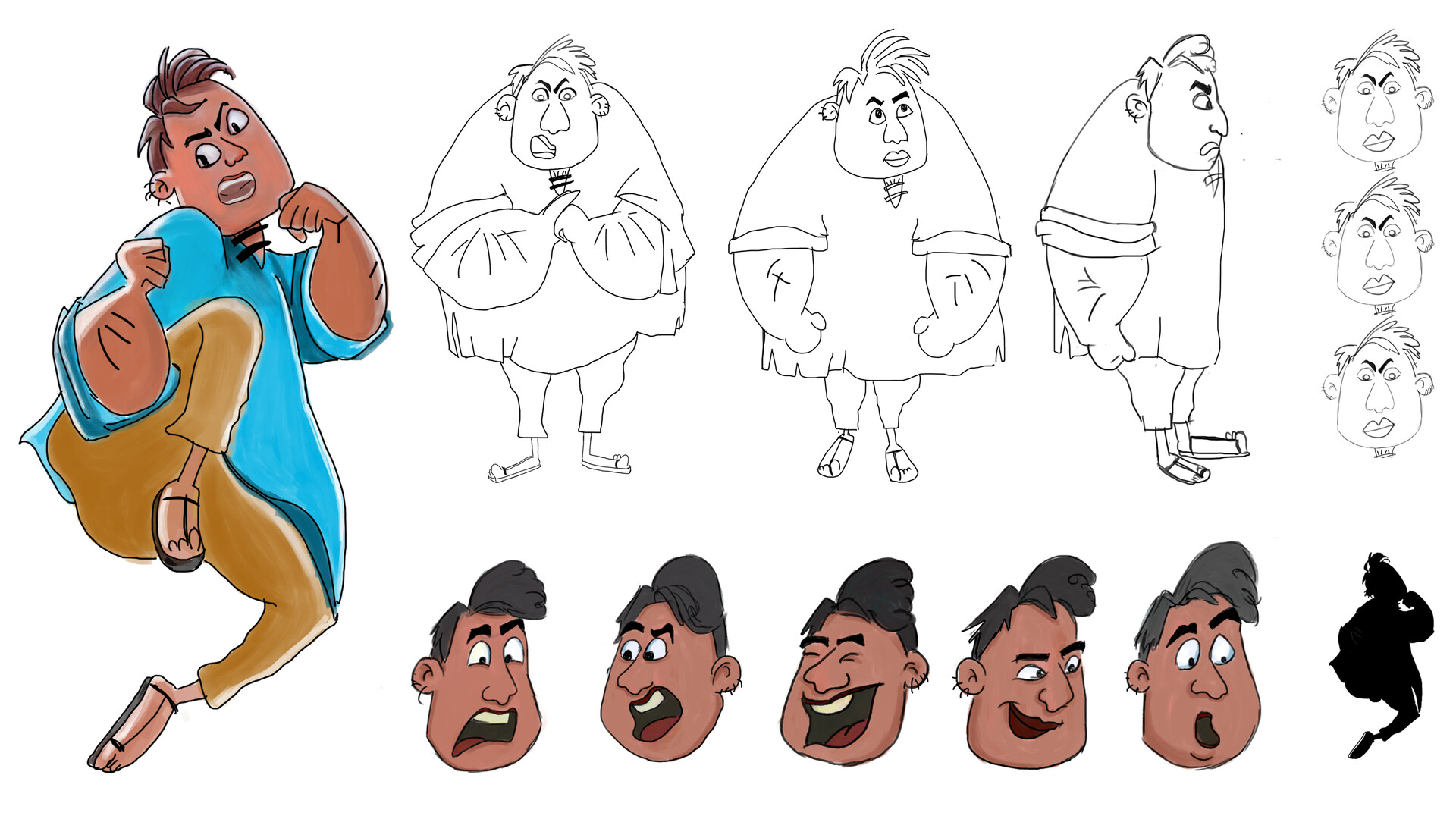 ArtStation - Proposed Pakistani Character