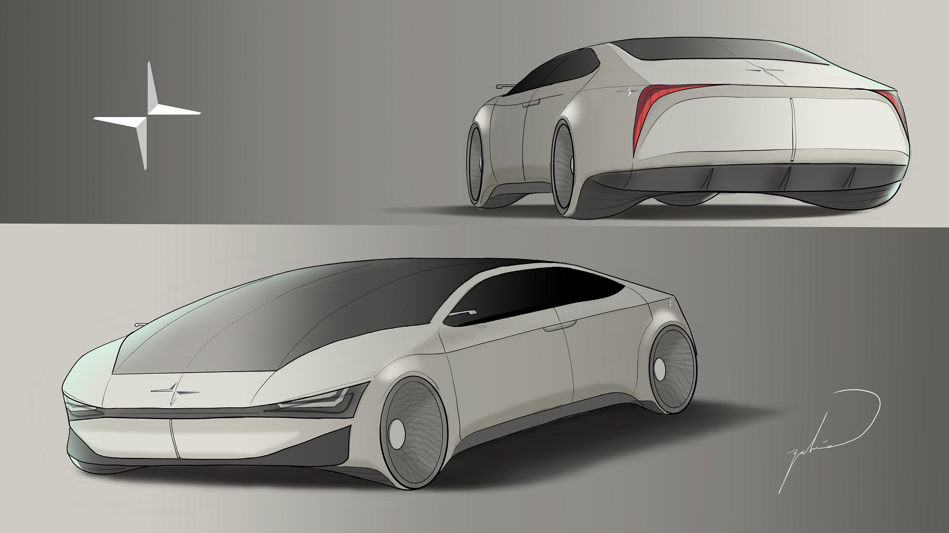 ArtStation - Polestar Design Contest 2020 submission