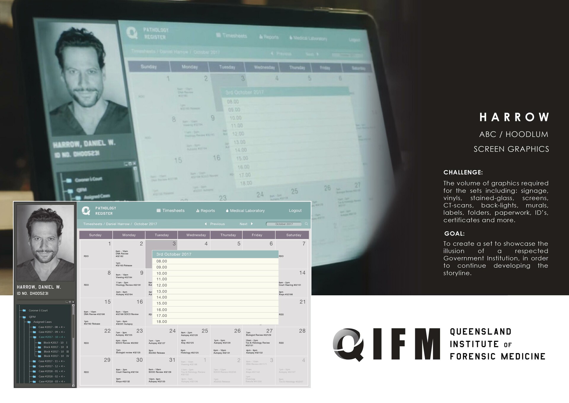 ArtStation - Harrow Season 2 - Screen Graphics