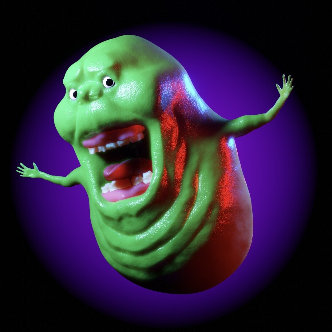ArtStation - Slimer!