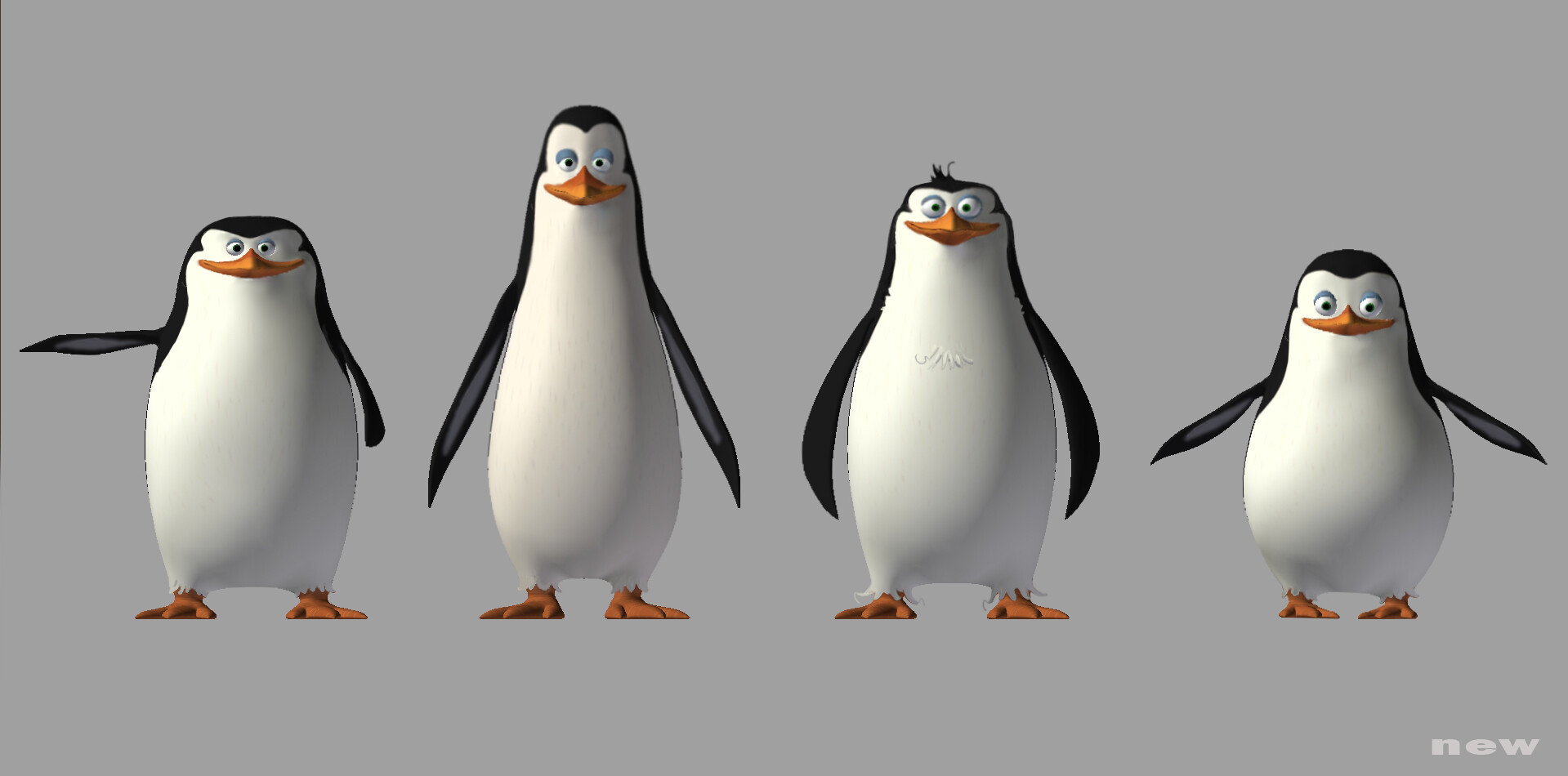 Gabriele Pennacchioli - Penguins of Madagascar redesign