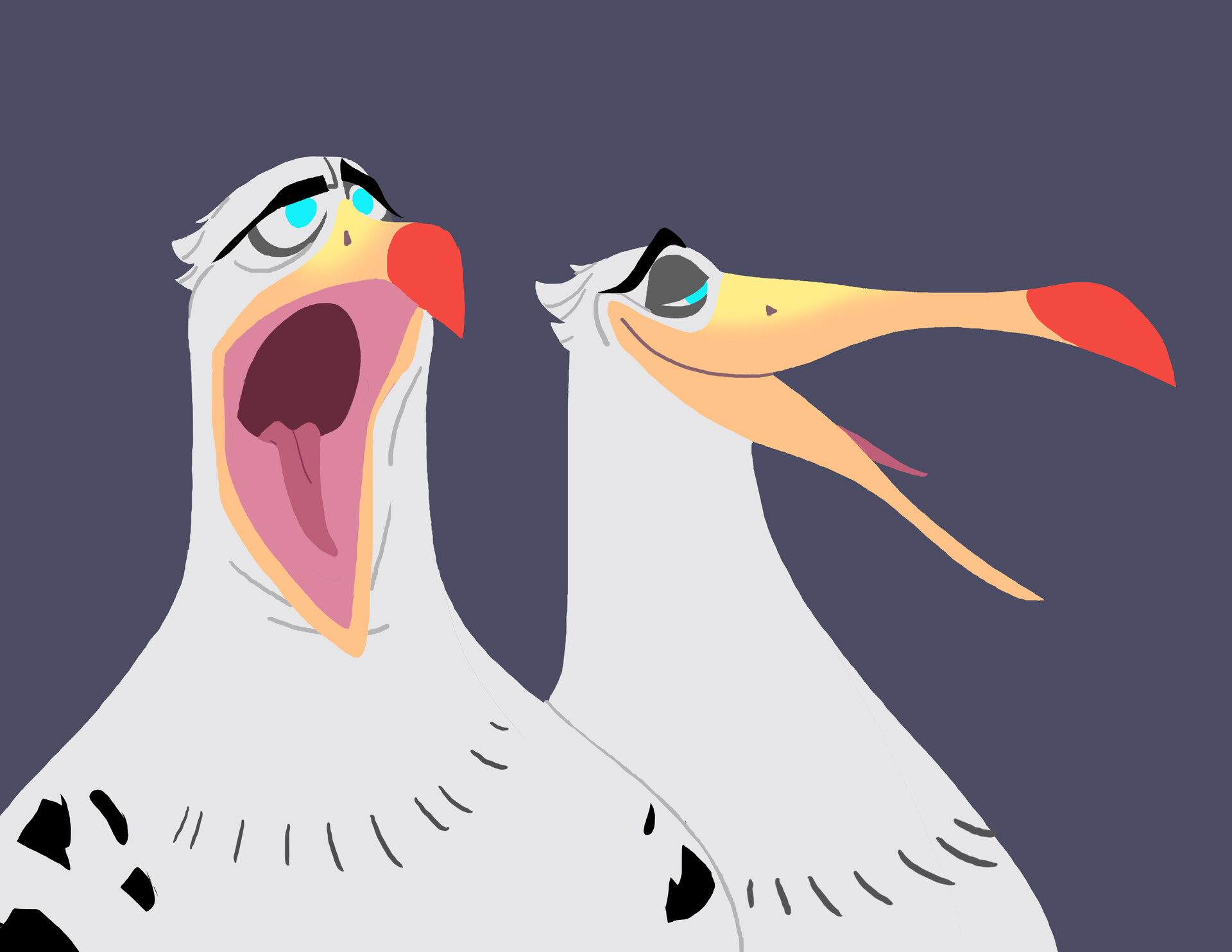 ArtStation - Albatross for the animated movie Larrikins (Dreamworks)