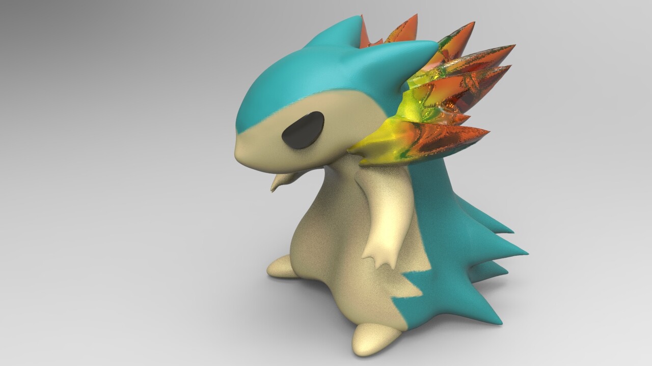 chibi typhlosion