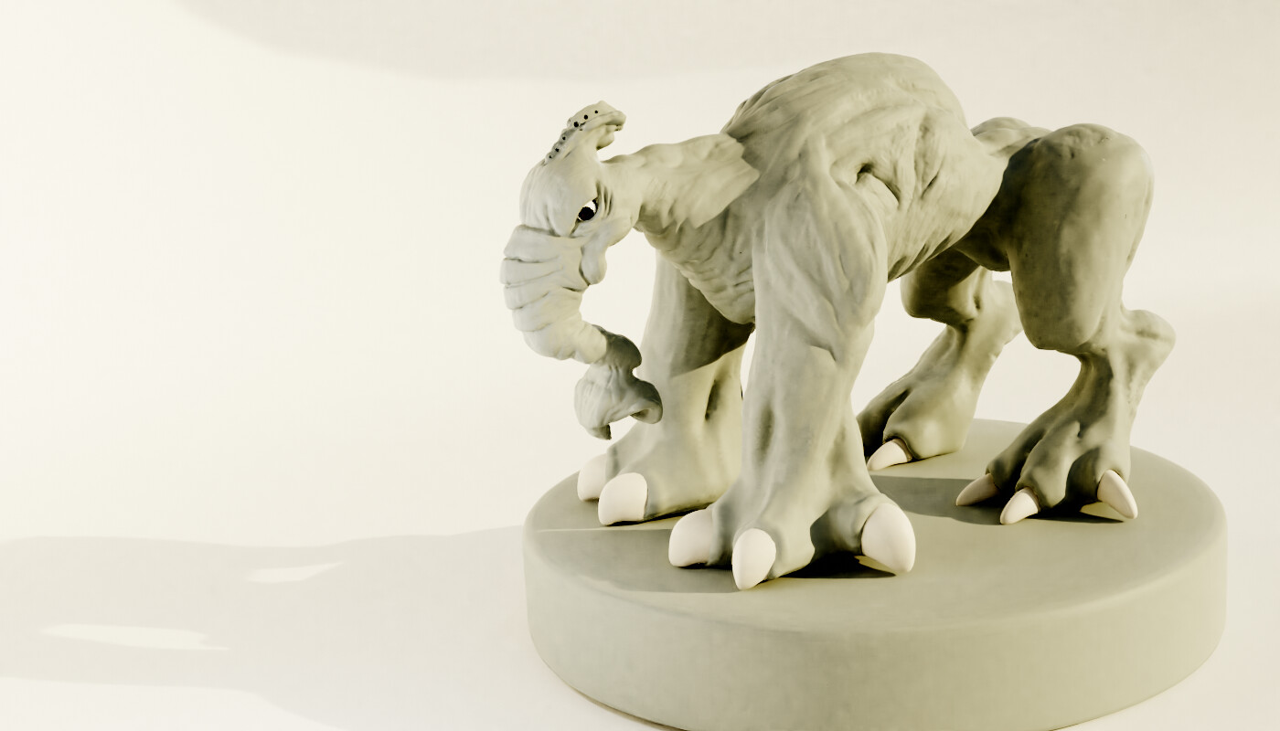 ArtStation - Mammal creature concept