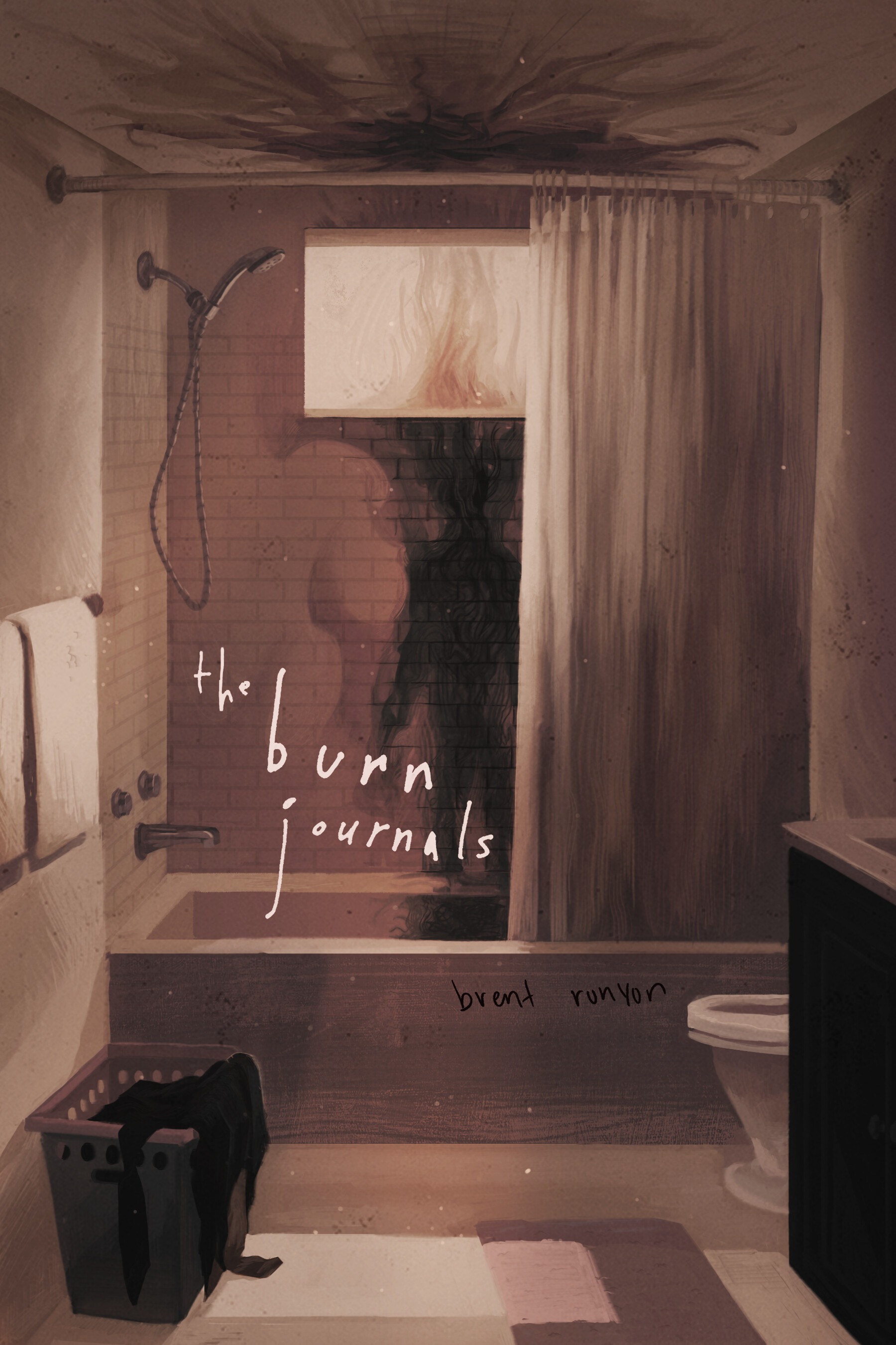 ArtStation - Book Cover Project: the burn journals