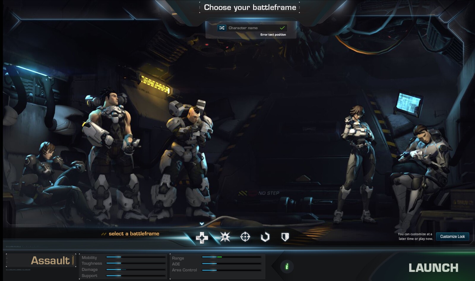 lukasz wieczorek - Firefall - Red 5 UI work