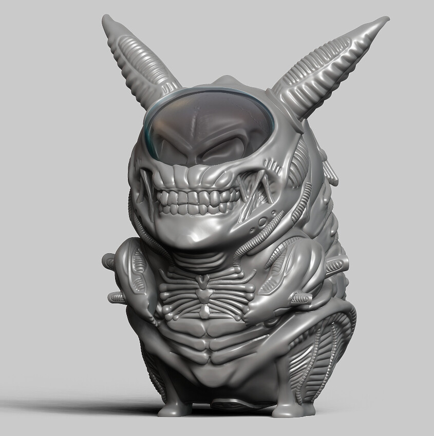 Jitendra Singh - Alien Xenomorph Pikachu