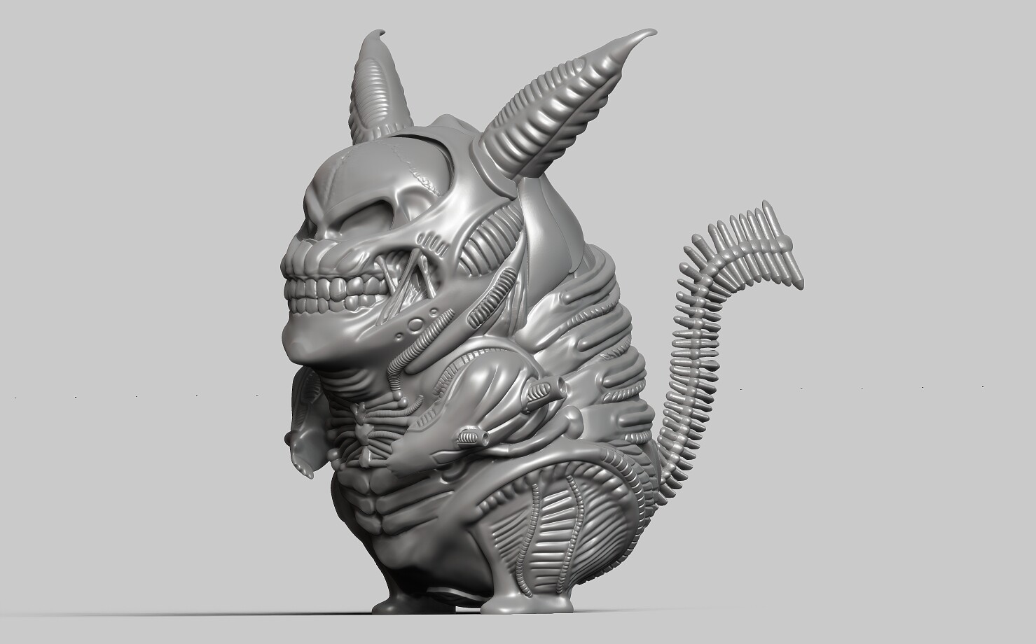 Jitendra Singh - Alien Xenomorph Pikachu