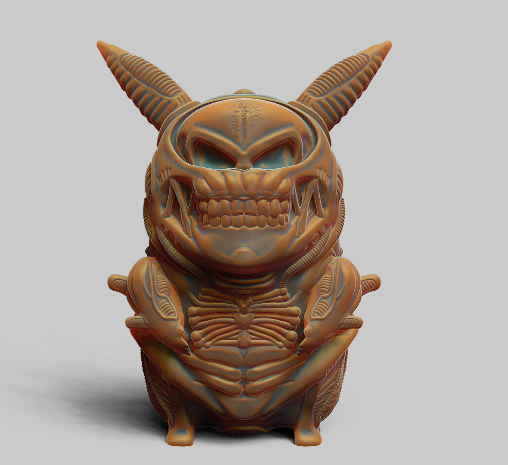 Jitendra Singh - Alien Xenomorph Pikachu