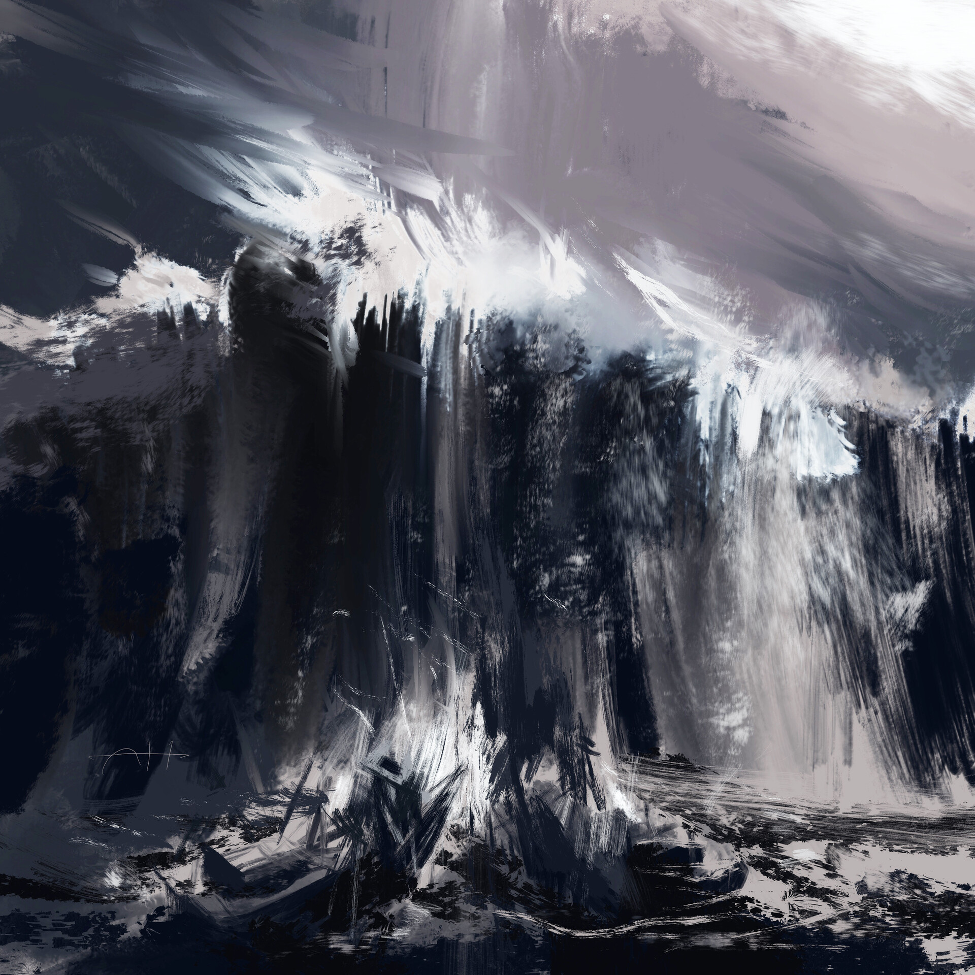 ArtStation - sea wall