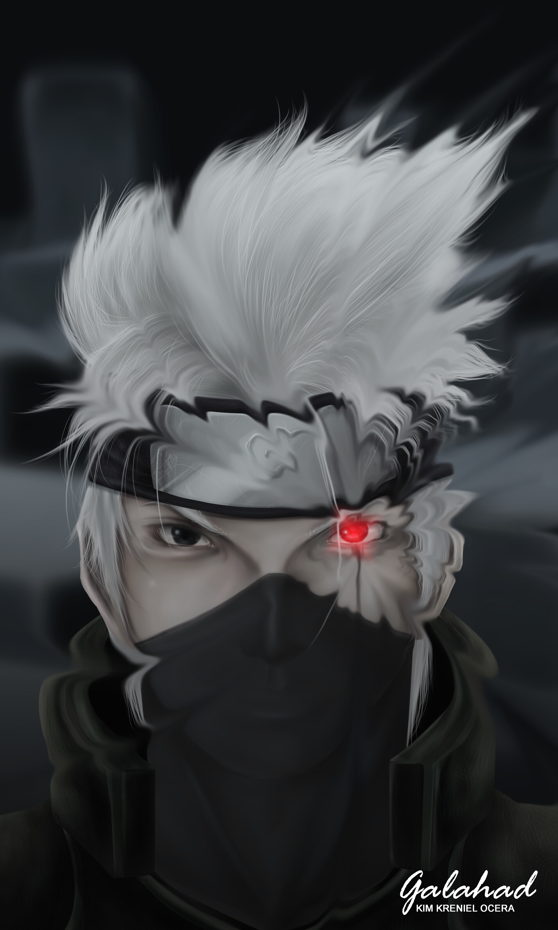 ArtStation - Hatake Kakashi (kamui)