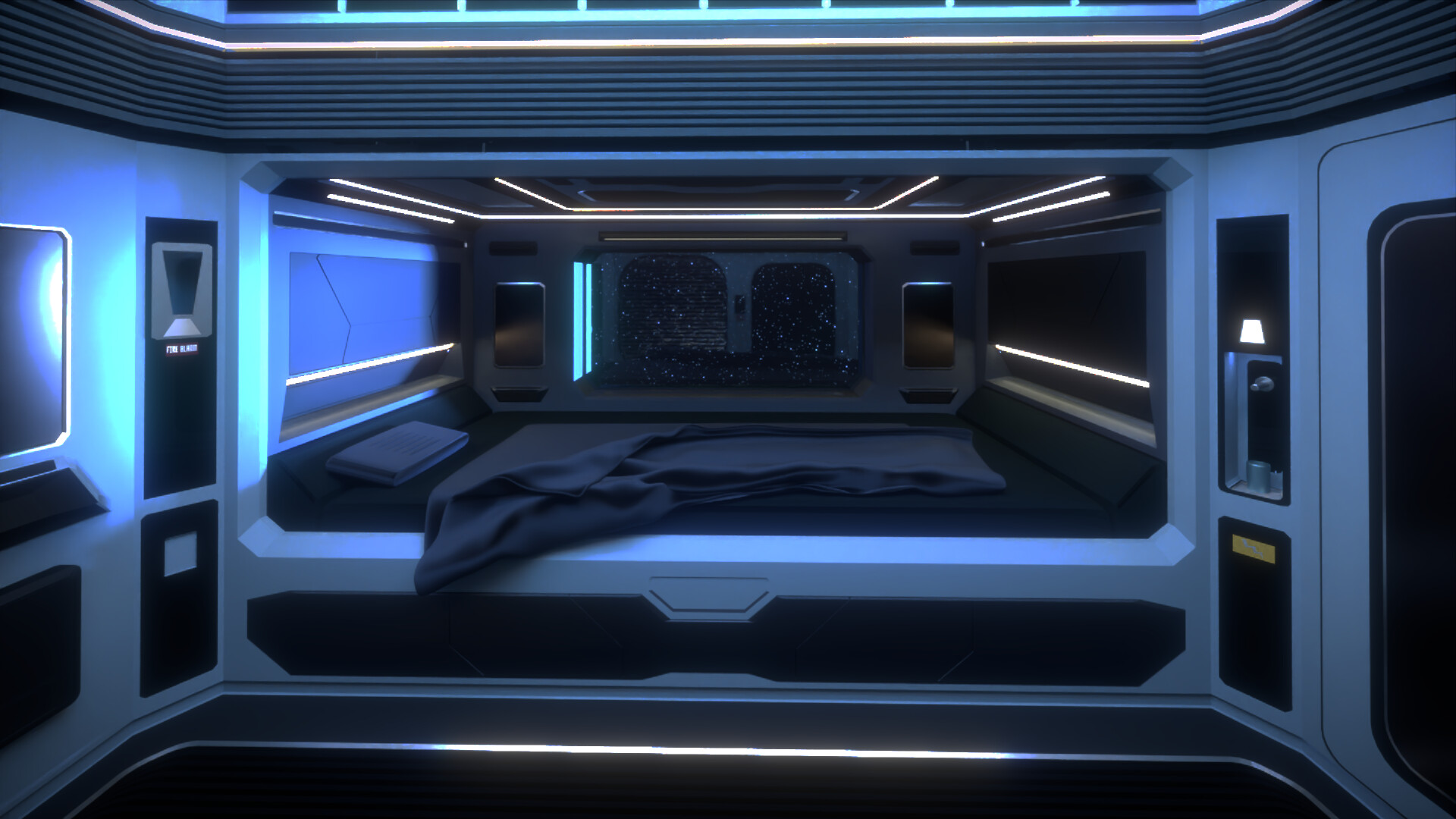 ArtStation - pilot room