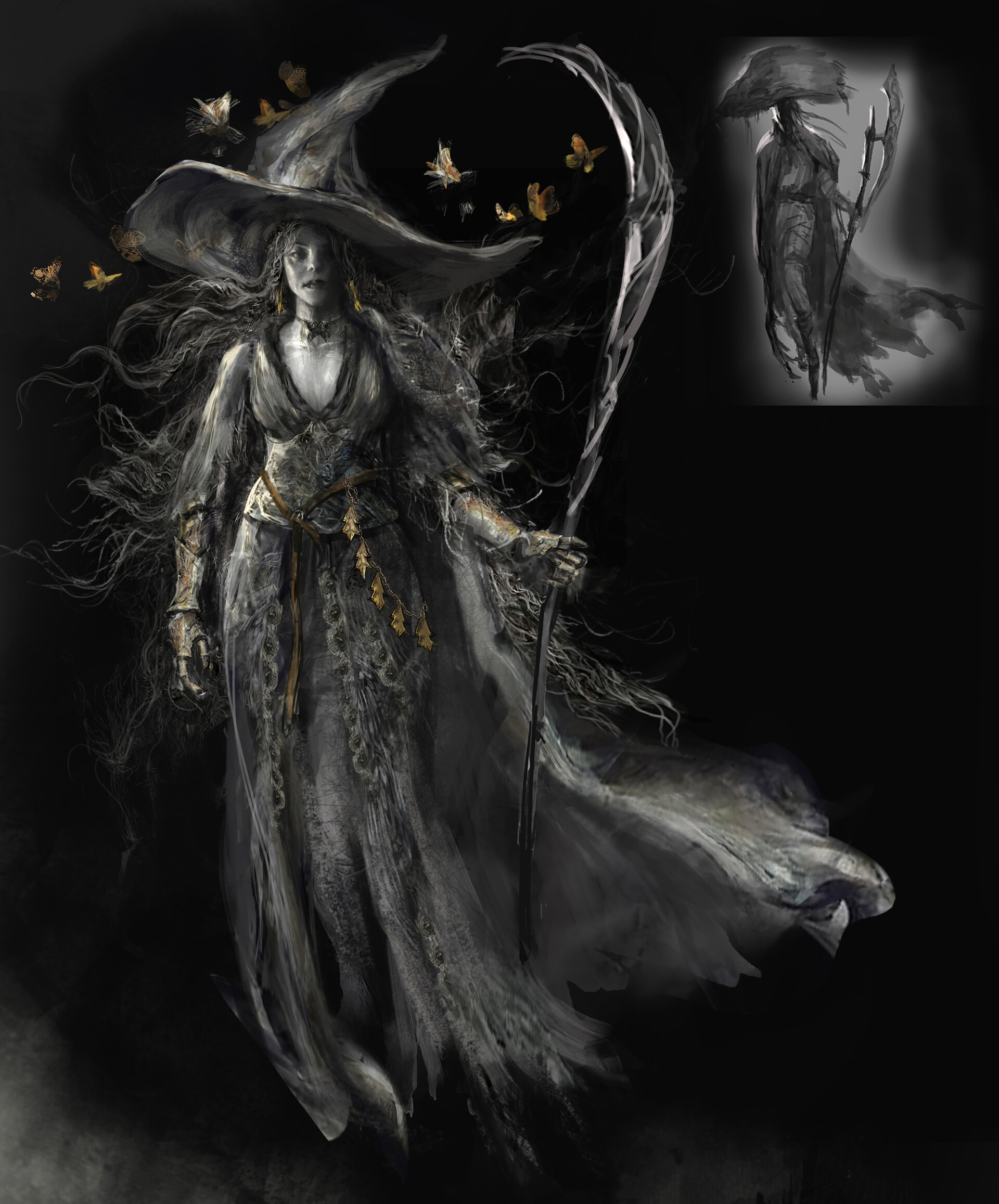 ArtStation - Butterfly Witch