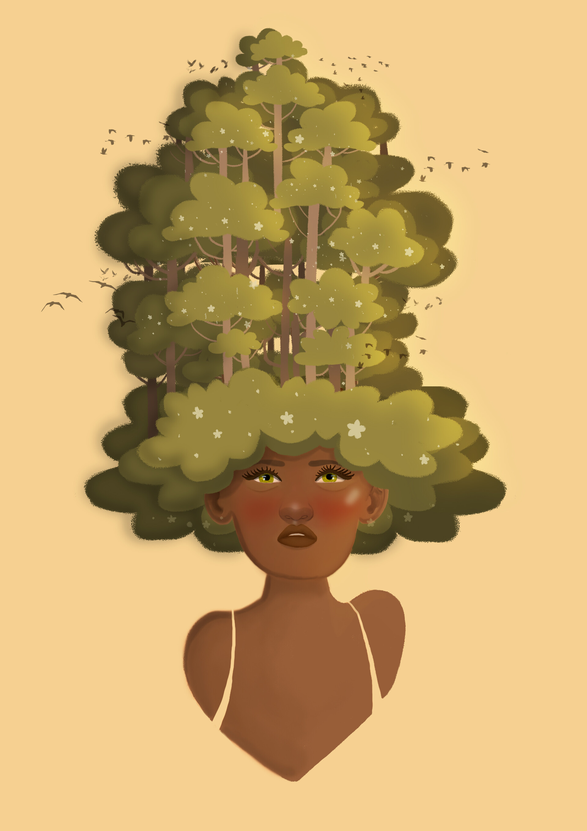 ArtStation - Tree Girl | Draw