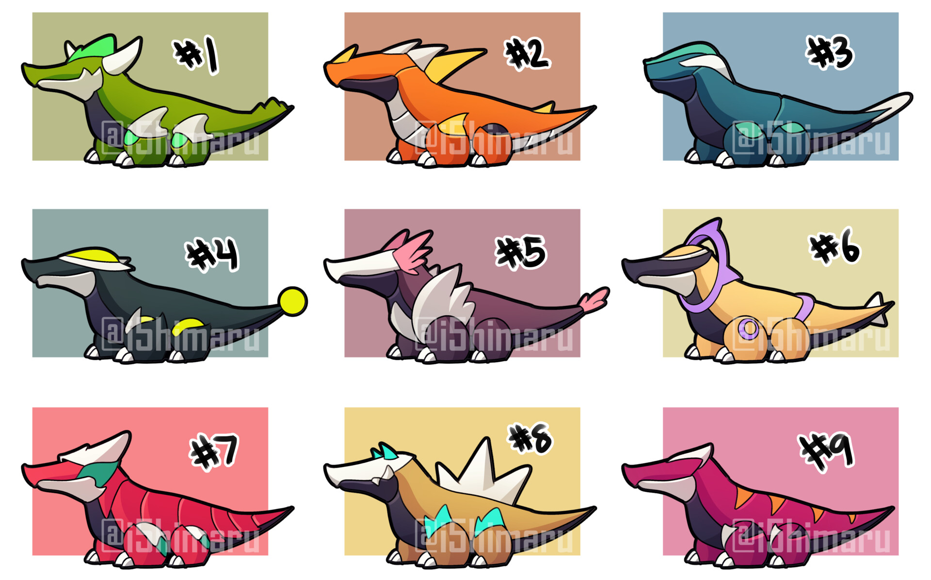 ArtStation - Adopt 184 : Baby Lizard