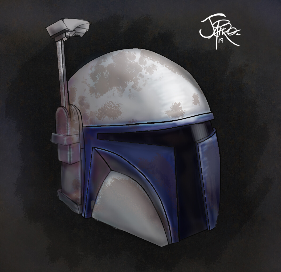 ArtStation - Mandalorian Helmet