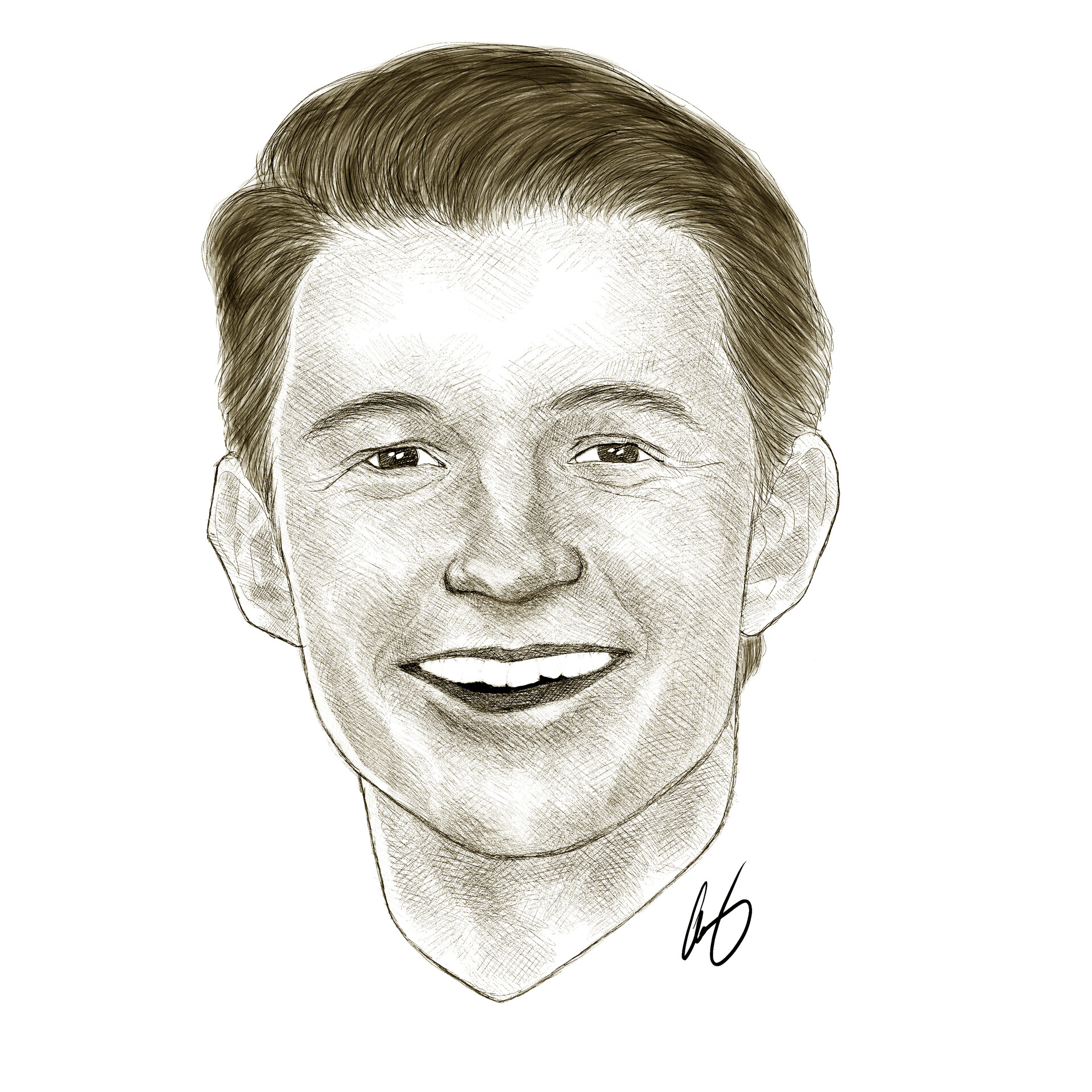 ArtStation - Tom Holland Spiderman Portrait Sketch