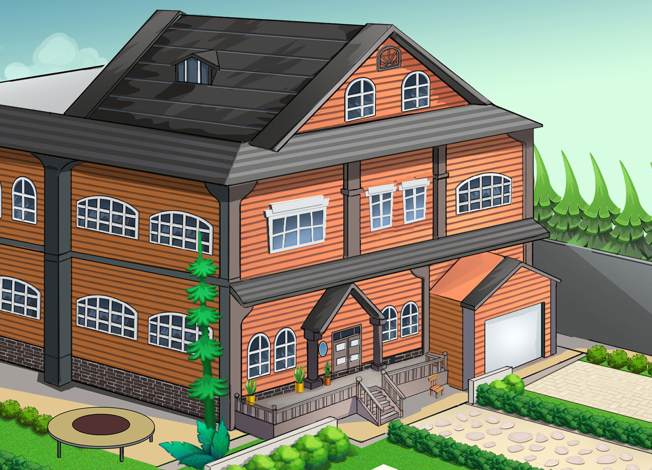 ArtStation - Scary Robber Game Environment