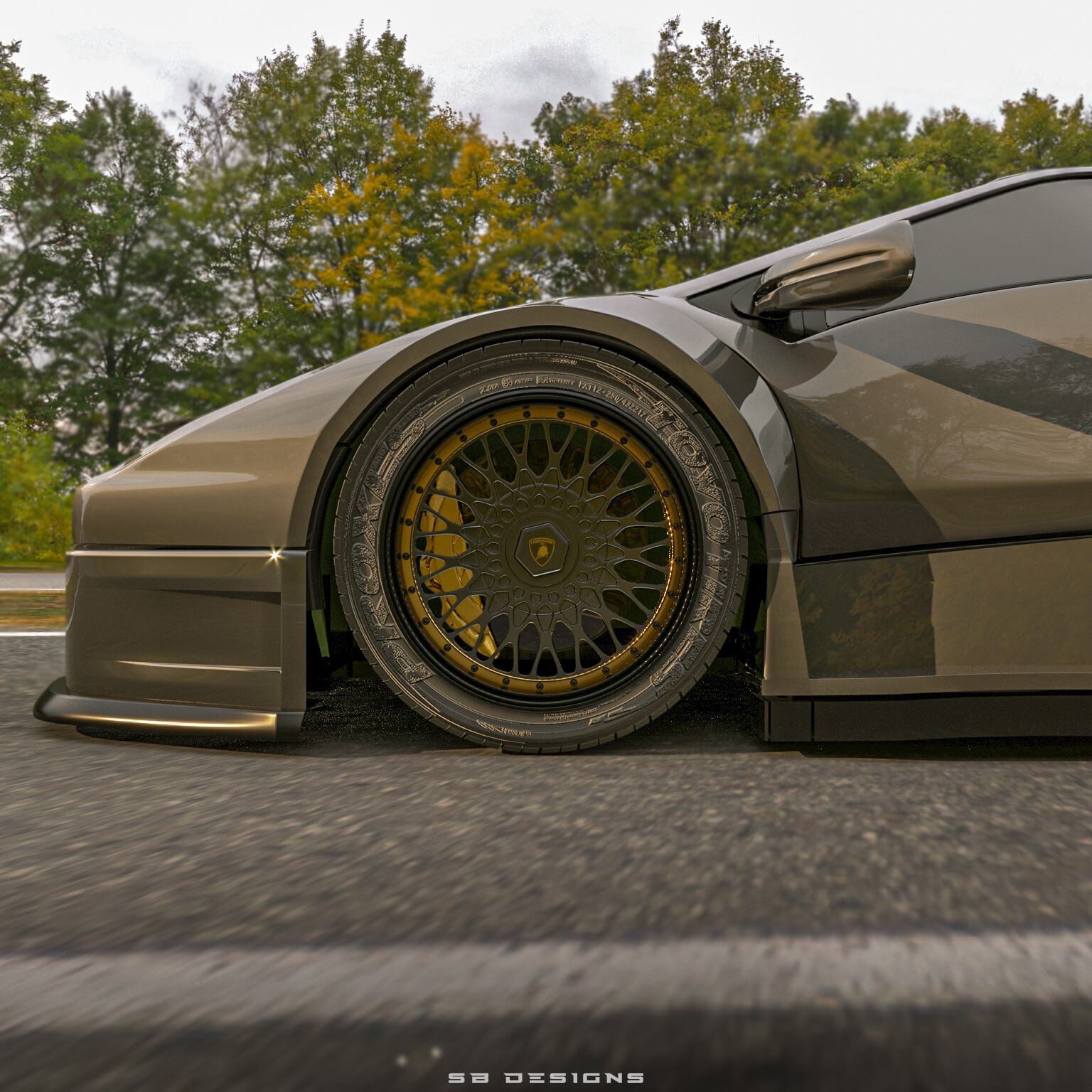 Seshaan Bhatia - Lamborghini Diablo BODY KIT